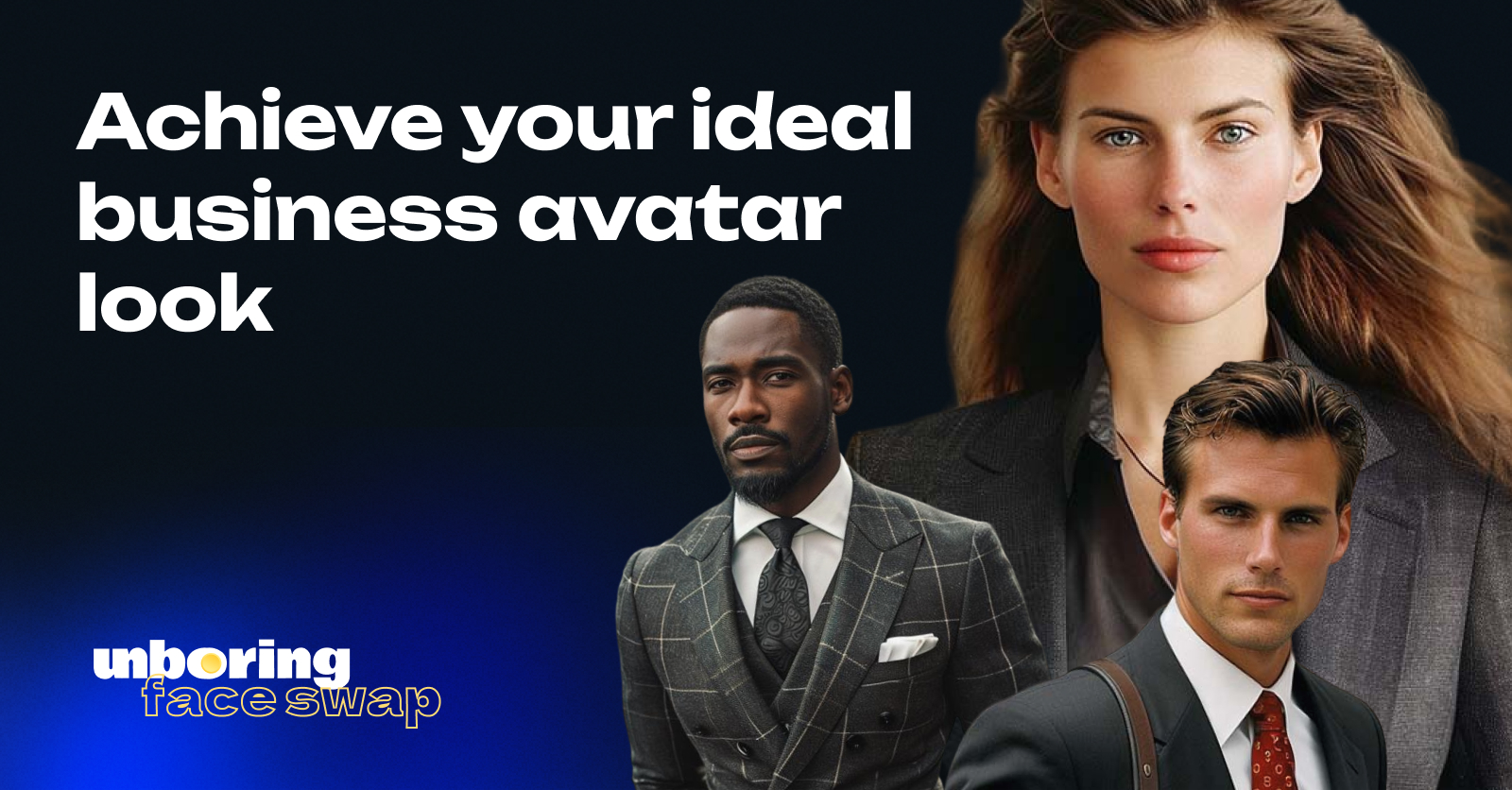 AI LinkedIn Photo Generator: Try Unboring Face Swap Business Avatar